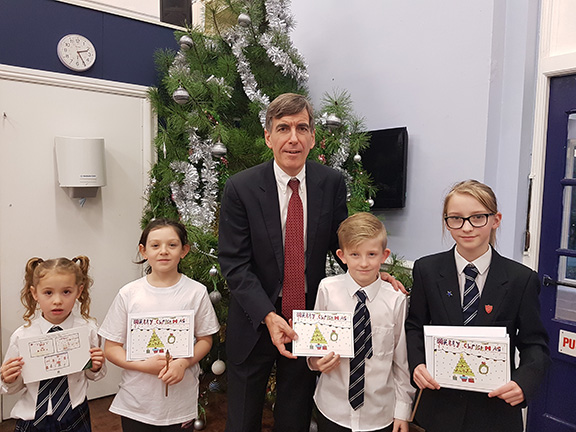 Rhys' Christmas card is tops - I Love Macc