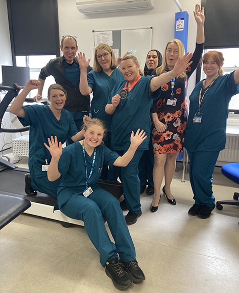 East Cheshire NHS Trust team smash the 75 mile challenge! - I Love Macc